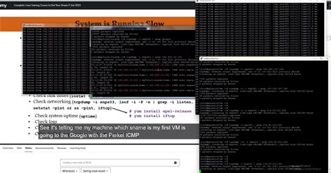 Linux Cannot Gather Google PING Data With Tcpdump Command Super User