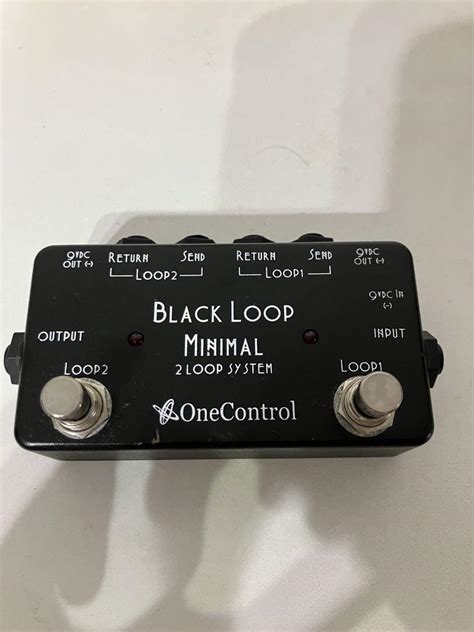 One Control Minimal Black Loop メルカリ