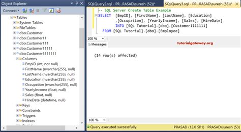 Запрос на создание таблицы Sql Sql запрос для создания таблицы базы