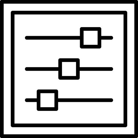 Adjust Line Icon 14697274 Vector Art At Vecteezy