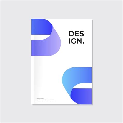 Premium Vector Brochure Cover Template Layout