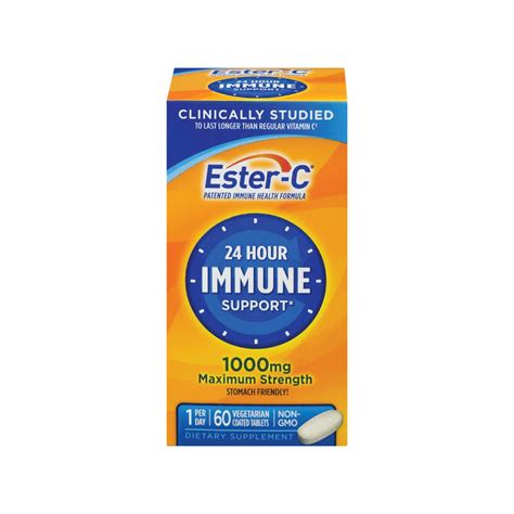 Ester C 1000 Mg 60 Tablets Vitamins And Supplements Ester C Nicolas Care Store