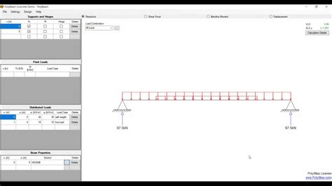 Polybeam Design Of Concrete Sections Youtube