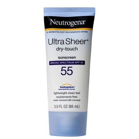 Neutrogena Ultra Sheer Dry Touch Sunscreen Spf 55 88ml V Shop