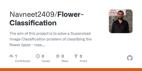 GitHub Navneet Flower Classification The Aim Of This Project Is To Solve A Supervised