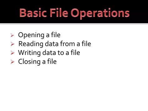 File Handling In C Pptx