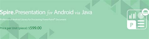 spire presentation for android via java e iceblue professional