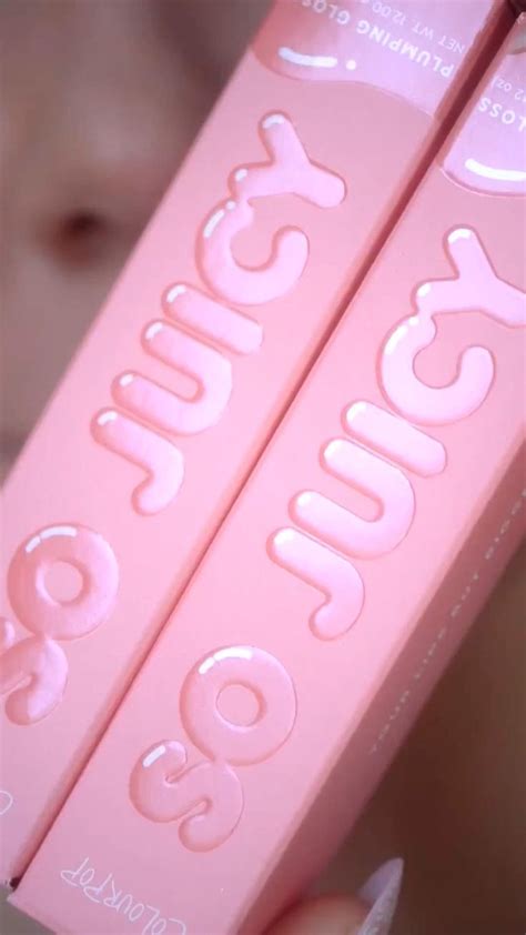 So Juicy Lip Gloss [video] Juicy Lips Cosmetic Creative Lip Gloss