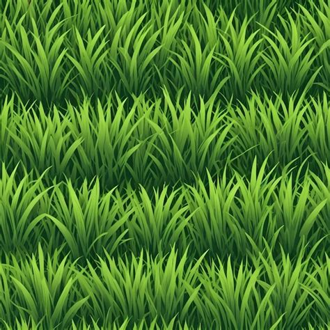 A Green Background With A Pattern Of Grass Premium Ai Generated Image