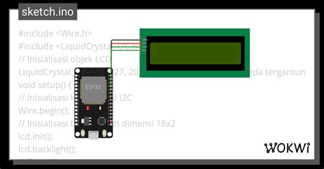 Project Lcd I2c Aslam Mahdy Wokwi Esp32 Stm32 Arduino Simulator