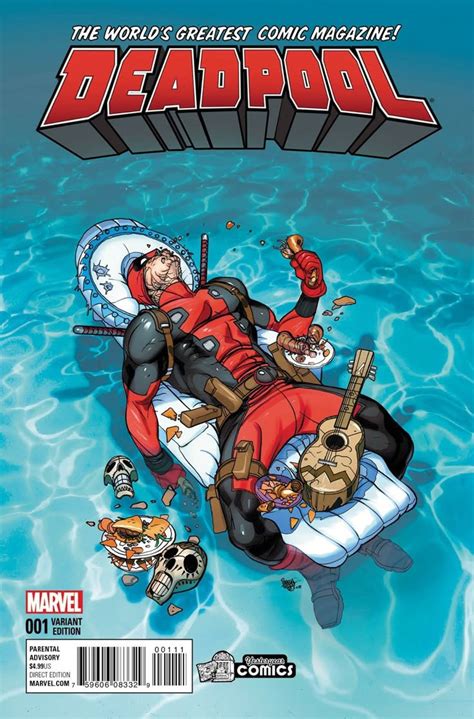 Deadpool Fan Art Deadpool 1 Variant Yesteryear Comics Exclusive