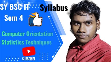 Sy Bscit Sem 4 Math Ie Computer Orientation Statistics Techniques