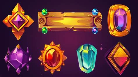 Premium Photo A Golden Fantasy Game Border Ui Button Frame Design A Medieval Gold Metal