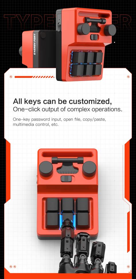 usb custom keyboard volume button knob programming macro gaming