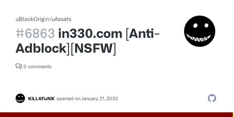 Anti Adblock Nsfw · Issue 6863 · Ublockoriginuassets