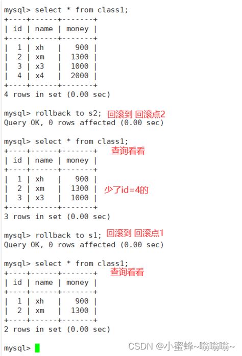 Mysql数据库 事务 Csdn博客