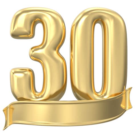 Number 30 Pngs For Free Download