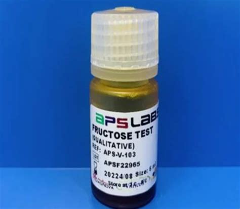 Clinical Chemistry Reagent Fructose Test Qualitative 5 Ml Model Name