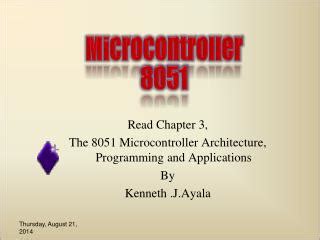 PPT - Interface ADC and DAC with 8051 Microcontroller PowerPoint ...