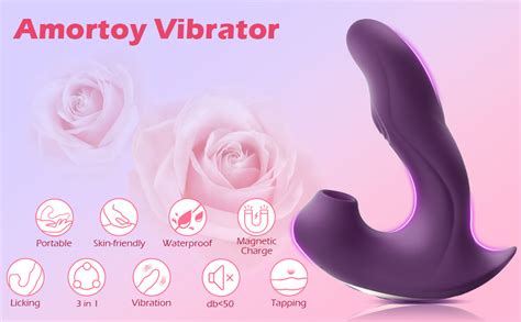 3 In 1 Vibrator For Women Amortoy Vibrator Sex Toys With 5 Licking