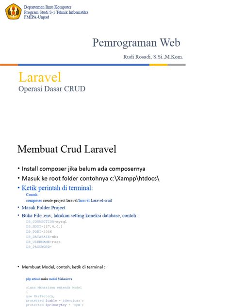 Laravel Crud Oi Pdf Career And Growth Computers