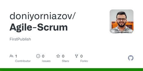 GitHub Doniyorniazov Agile Scrum FirstPublish
