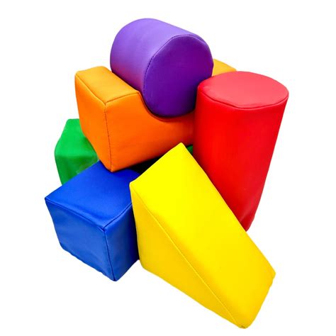 Squishy Foam Block Set Of 6 Soft Play Sensory Toy Tfh Canada