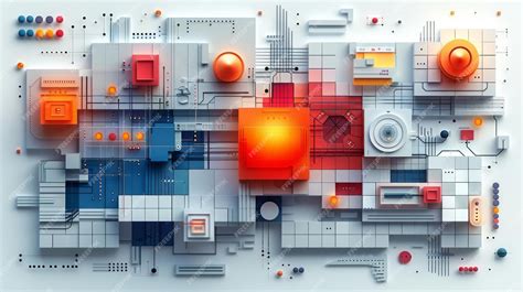 Visualization Of Interactive Data Using Ai By Abstract Concept Modern Illustration Data Analysis