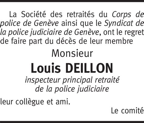 Louis Deillon Hommages