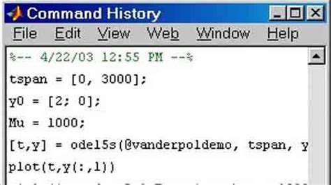 Protecting Your Command History Matlab And Simulink
