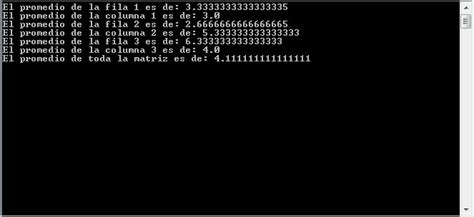 Arrays Javascript Promedio Filas Columnas De Una Matriz