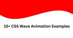 CSS Wave Animation Examples