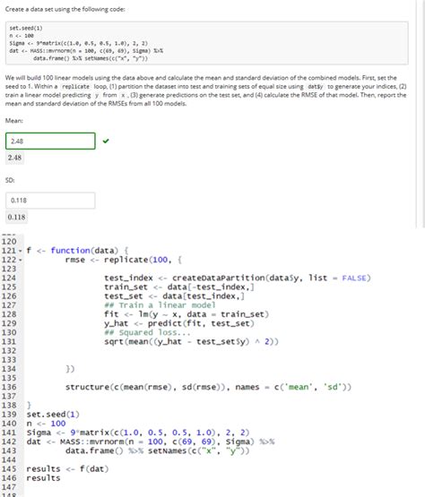 Solved This Is R Programming Stat Machine Learning Chegg