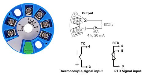 Programmable Thermocouple PT To MA Temperature Transmitter BRIGHTWIN