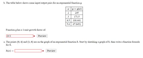 Solved B The Table Below Shows Some Inputoutput Pairs For