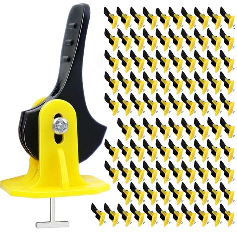 100 Pieces Tile Tools For Leveling Installation Reusable Tile Leveling System Shop Today Get