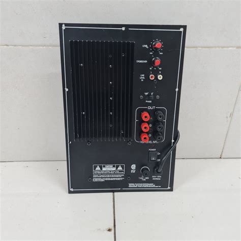 Jual Power Subwoofer Active Class D 500 Watt Indonesia Shopee Indonesia