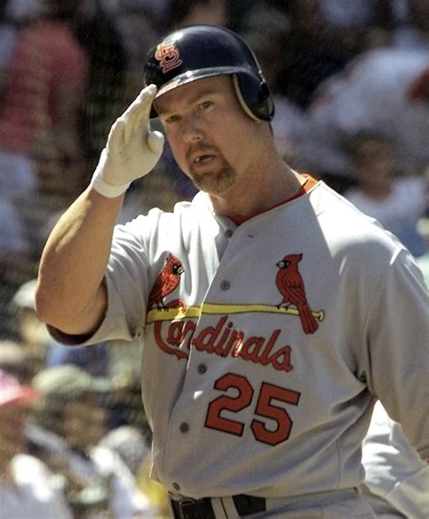 Mark Mcgwire Nicknamed Big Mac Is An American Former Professional