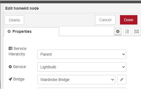 Setup Help Split Input From Output Issue NRCHKB Node Red Contrib Homekit Bridged