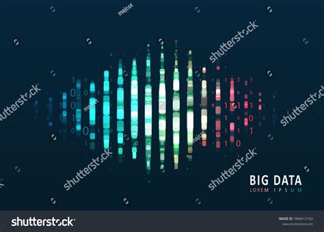 Artificial Intelligence Machine Learning Abstract Digital Stock Vector