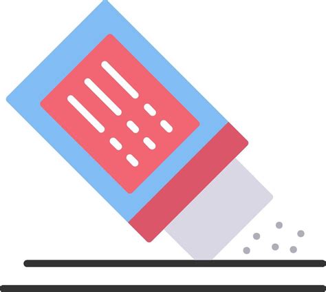 Eraser Flat Icon 53933710 Vector Art At Vecteezy