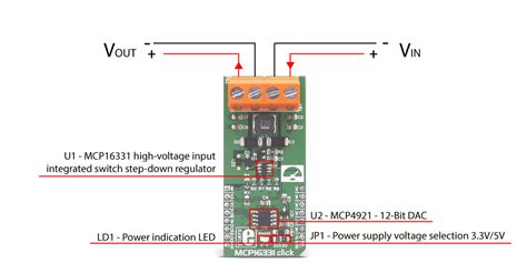 MCP Click A Non Inverting Buck Boost Voltage Regulator MikroElektronika