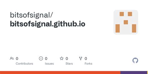 GitHub Bitsofsignal Bitsofsignal Github Io