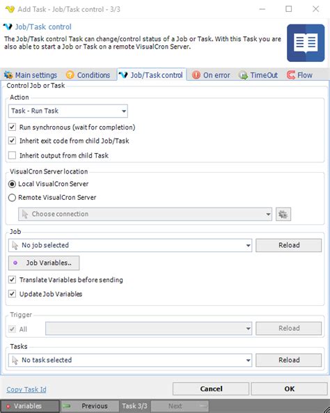 Control VisualCron Documentation