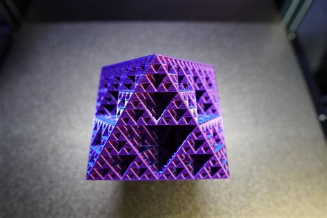 3d Printed Sierpinski Pyramid Etsy
