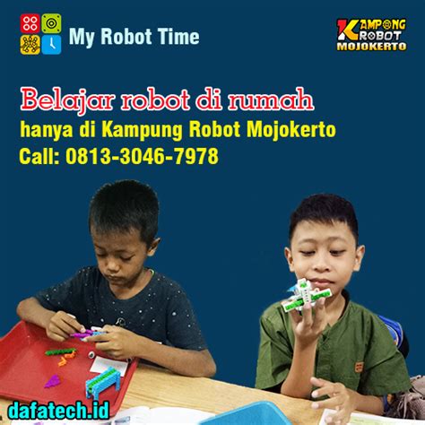 Belajar Coding Dan Robotic Di Rumah Dafatech Kampong Robot Mojokerto