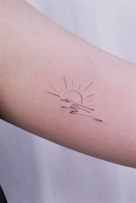 The Meaning Of Sun Tattoo And Its Best Variations For Your Inspo Sun