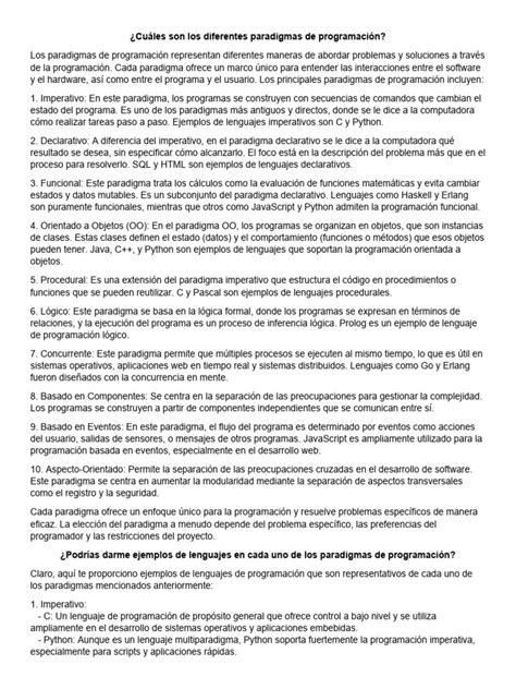paradigmas pdf objeto informática paradigmas de programación