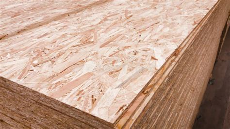 Oriented Strand Board Osb Sheets Pack Stack Construction Wood Lumber