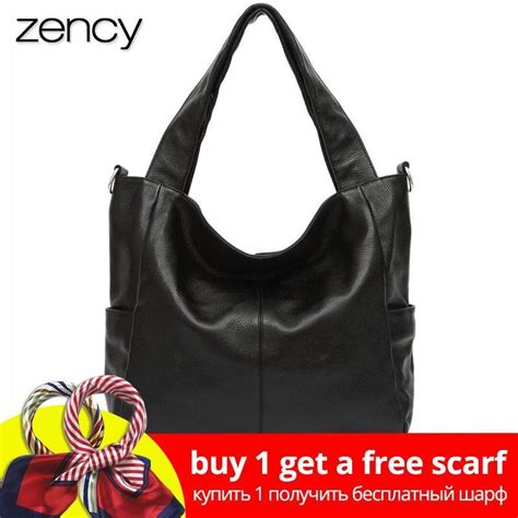 Zency Мода дамска чанта на рамо 100 естествена кожа Lady Crossbody пратеник чанта чанта чанти
